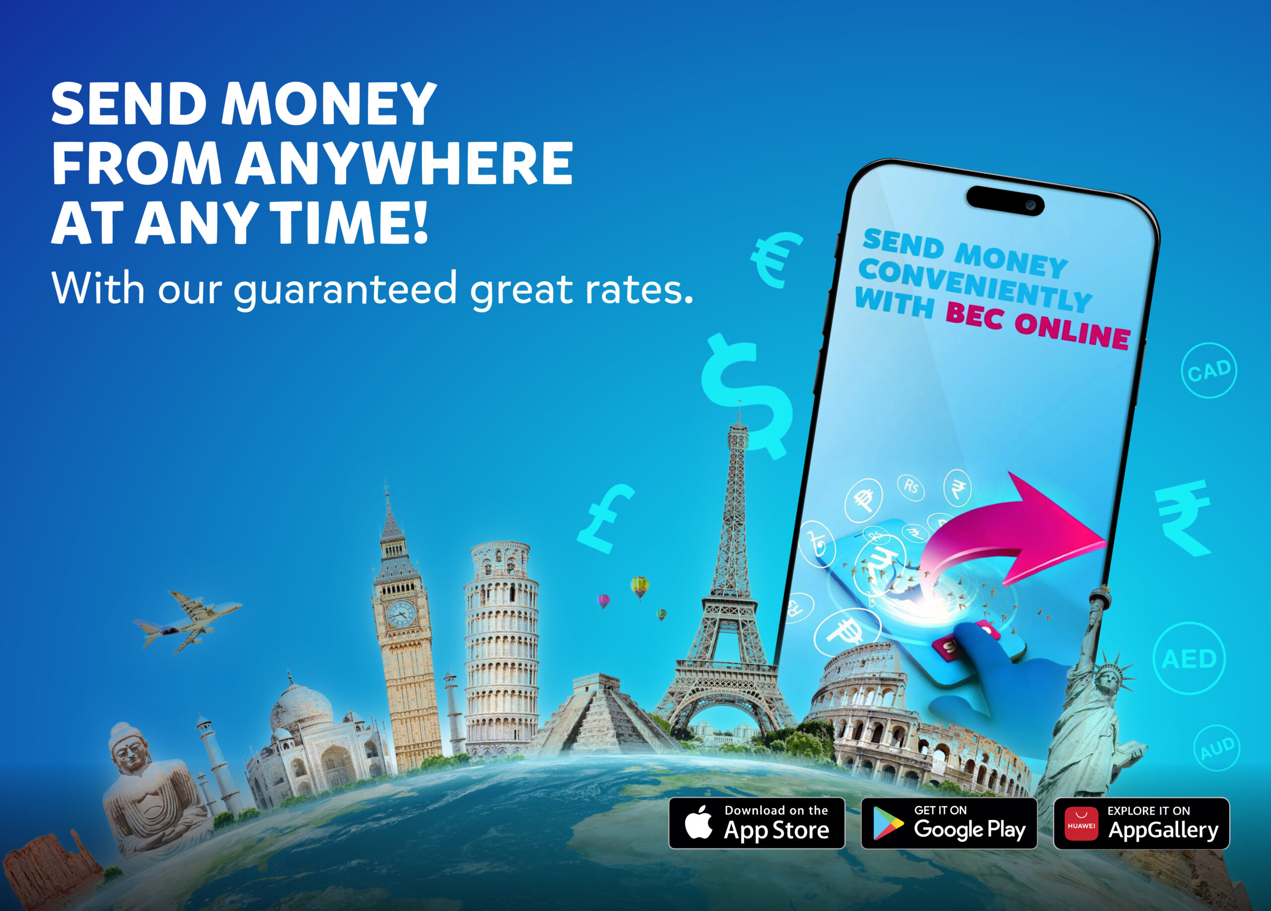 Money Transfer | Currency Exchange | Send Money Online | BEC Kuwait